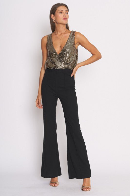 Gold Sequin Bodysuit | Holiday Top | Holiday Outfits – MOD&SOUL ...